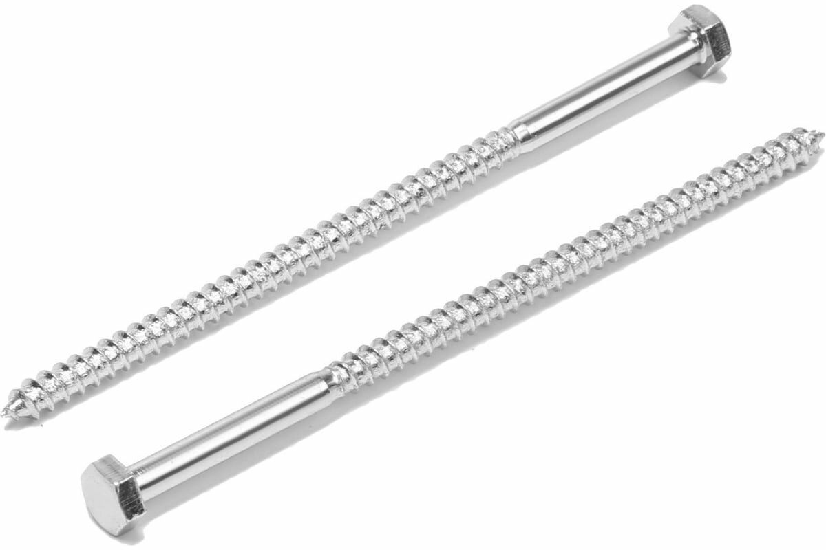 Шуруп сантехнический (глухарь), D 17, 10 х300мм (5 шт)