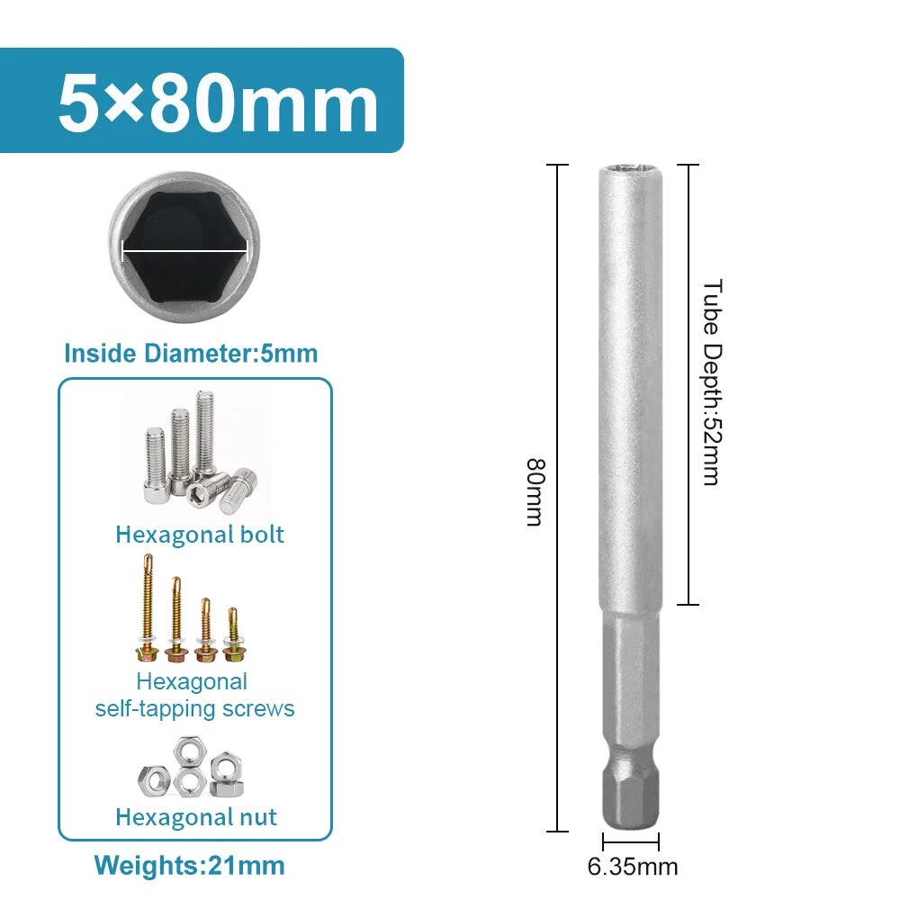 Набор торцевых головок XMSJ 5-19 мм 5mm