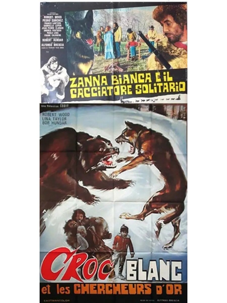 Белый Клык и одинокий охотник (1975) (DVD-R)