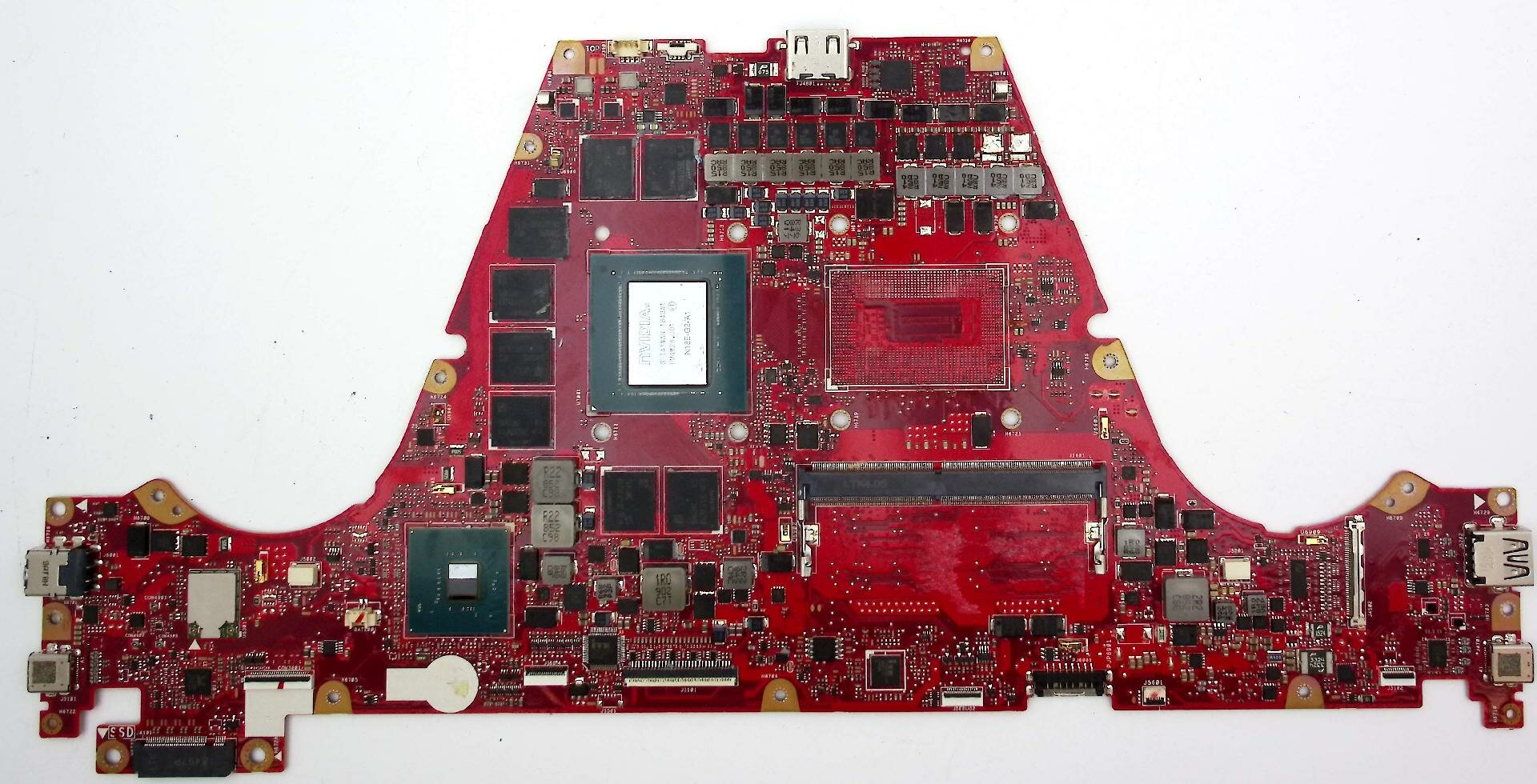 Материнская плата ASUS GX531GW донор видеочипа N18E-G2-A1 (040184)