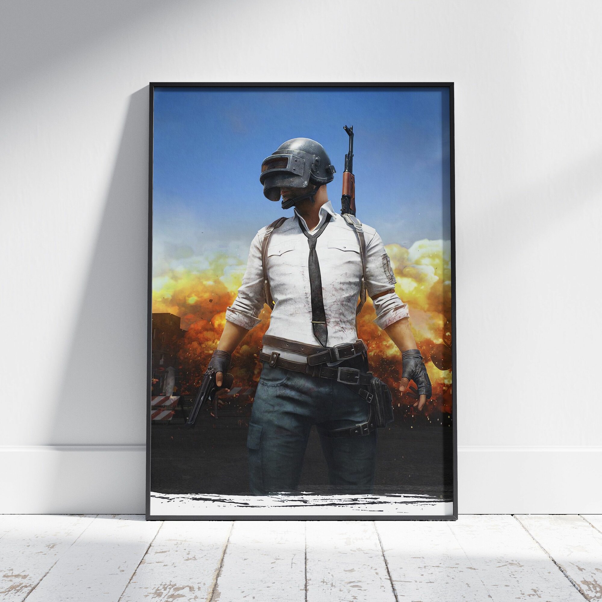 Плакат на стену для интерьера пабг - PUBG (Общее 18) - Постер по игре формата А4 (21x30 см)