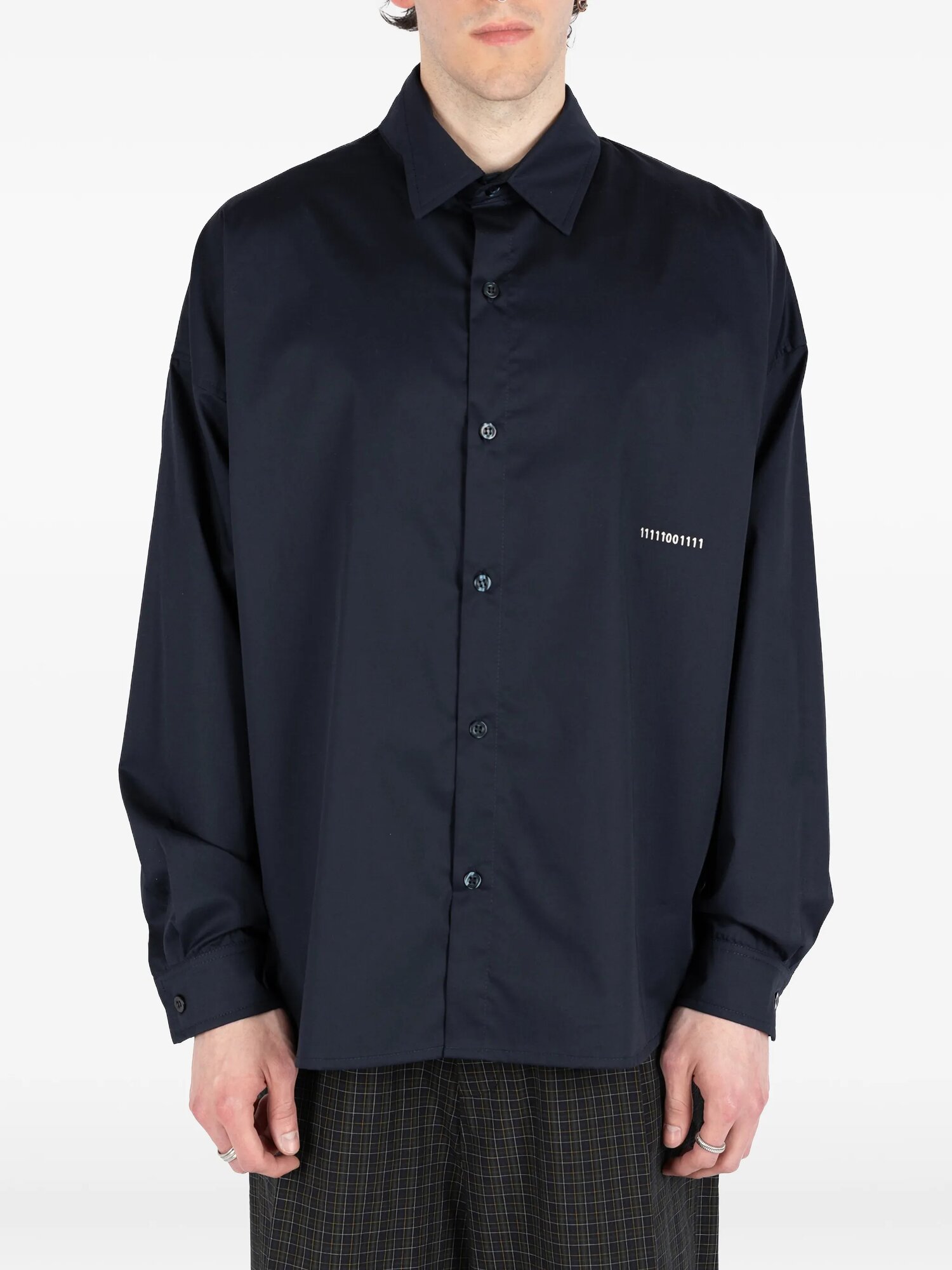 Рубашка Societe Anonyme Buttoned oversized shirt, размер XS-S — фото 1