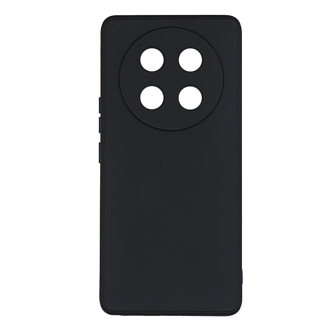 Чехол силиконовый для Honor X9C, с микрофиброй внутри, с защитой камеры, X-CASE, черный