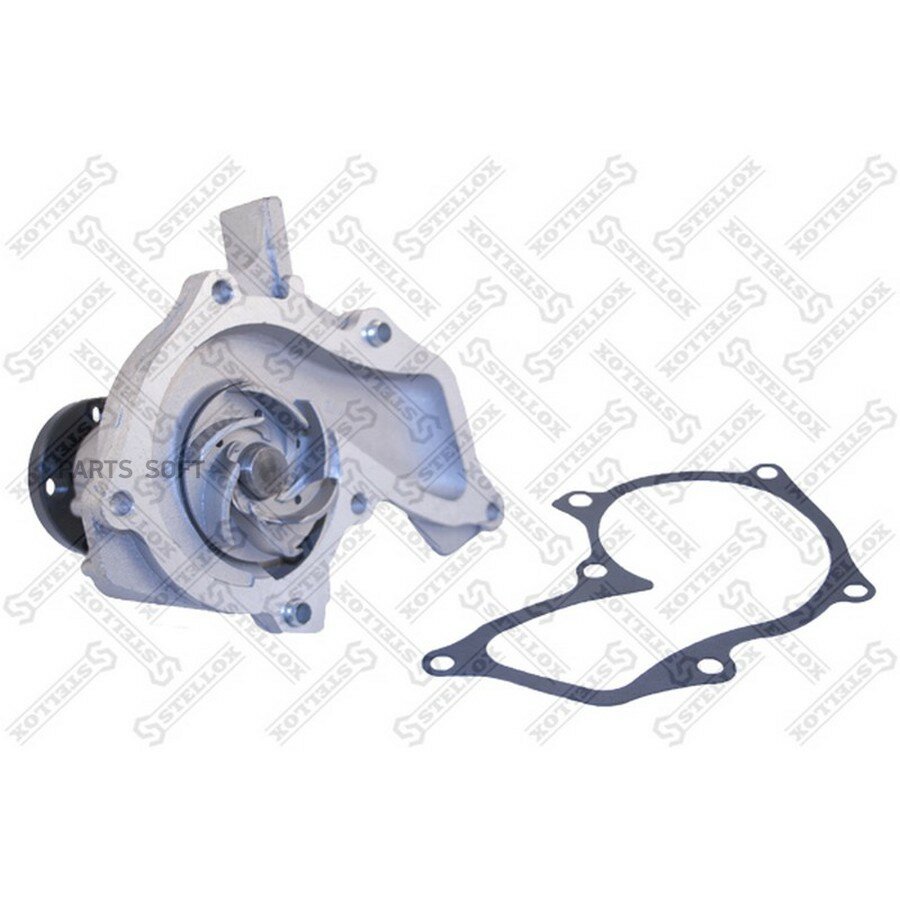 Помпа Ford C-max/Fiesta/Focus C-max/Fusion/Mondeo 1.2-1.6 от официального дистрибьютора, STELLOX, артикул 45100049SX