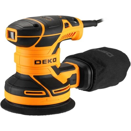 Шлифмашина эксцентриковая сетевая Deko ZKG-125 (083-1001)