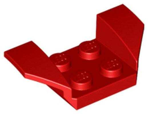 Деталь Lego 41854 Vehicle, Mudguard 2 x 4 with Flared Wings