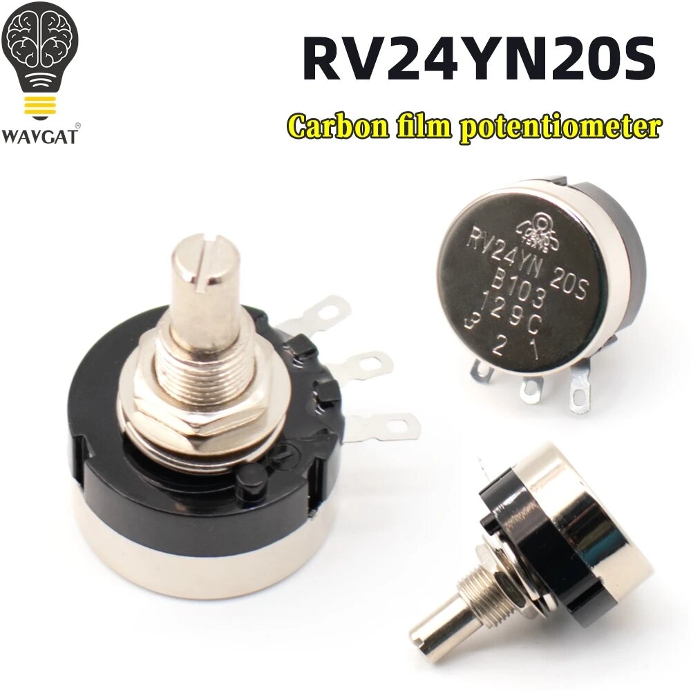 Потенциометр WAVGAT RV24YN20S, 1 МОм