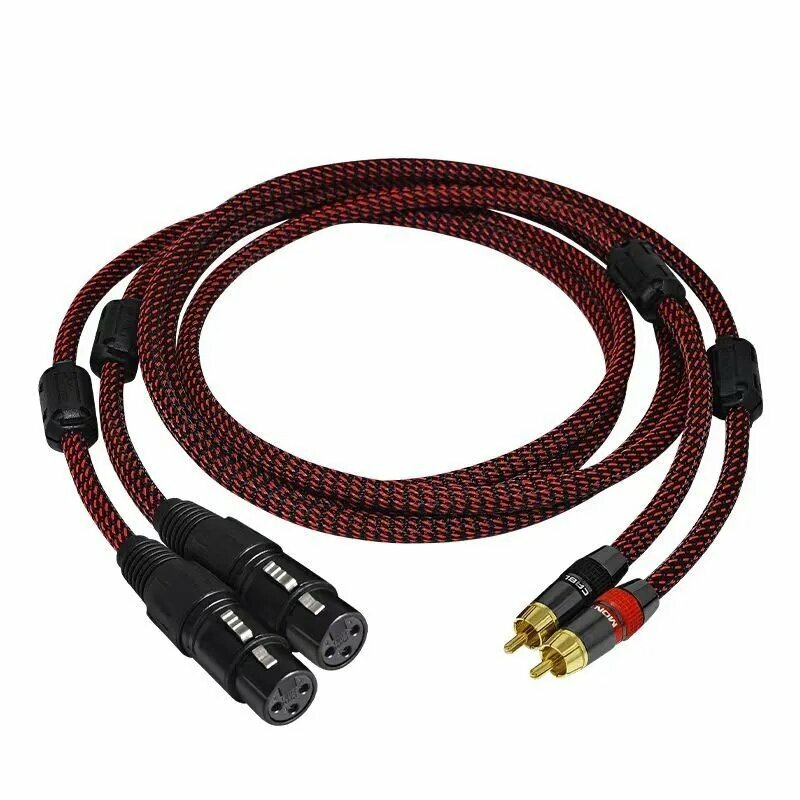 MONSTER Аудиокабель RCA/XLR, 3 м, красный