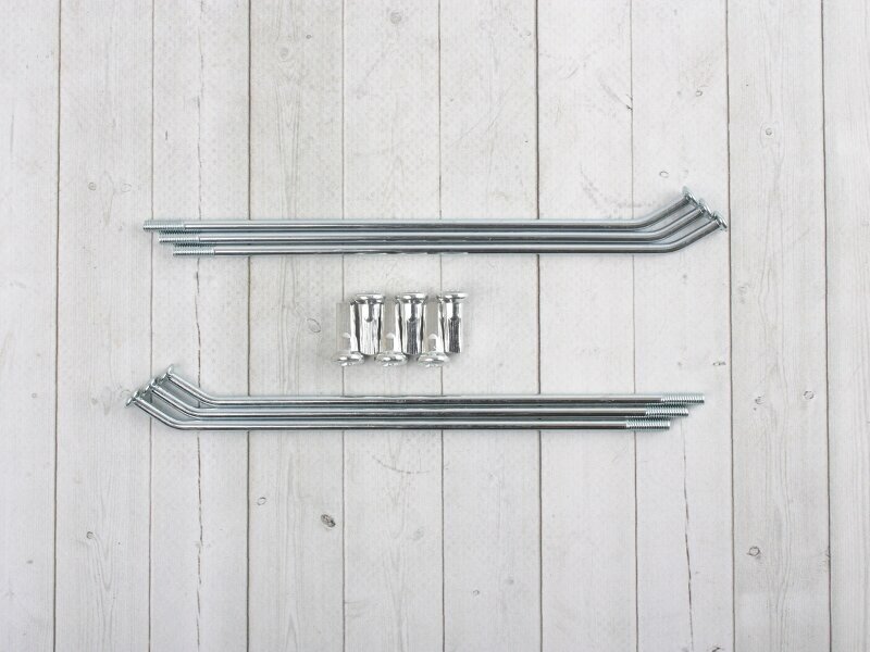 PitBikeClub Спицы колеса 21" (244/241мм) D4 на мотоцикл 6шт