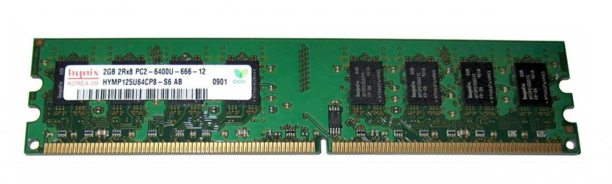 Оперативная память Hynix HYMP125U64CP8-S6 DDRII 2GB