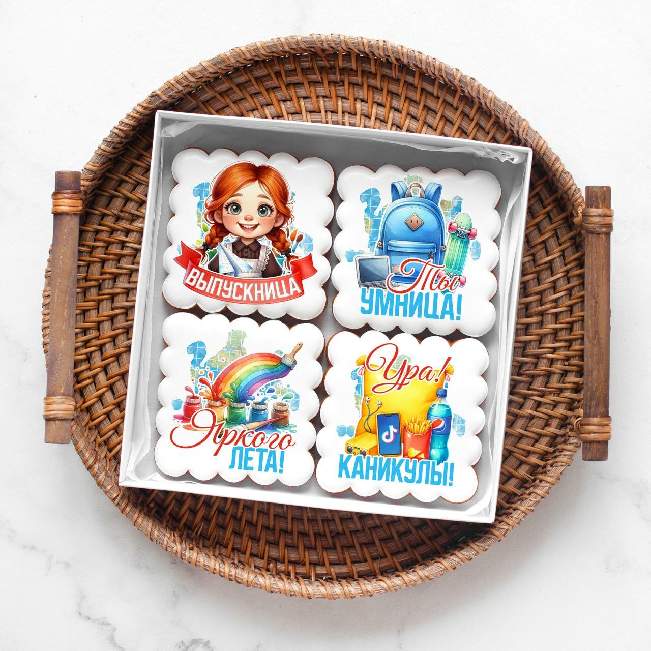 Имбирные пряники на выпускной, последний звонок