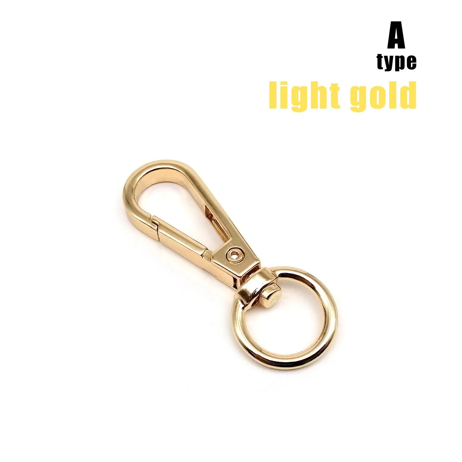 Пряжка поворотная light gold, тип A