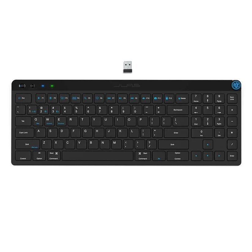 Беспроводная клавиатура JLab JBuds Keyboard (IEUKJBUDSKEYRBLK4 / KJBUDSKEYRBLK4)
