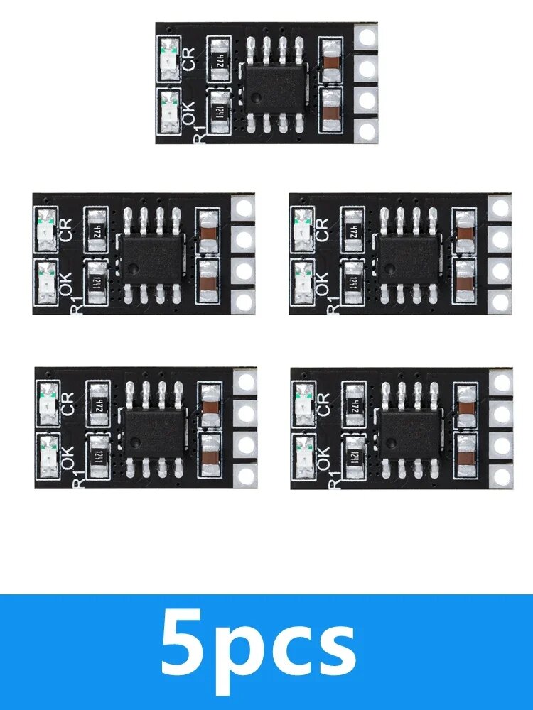 5шт. Модуль зарядки аккумулятора LiFePO4 3.2V