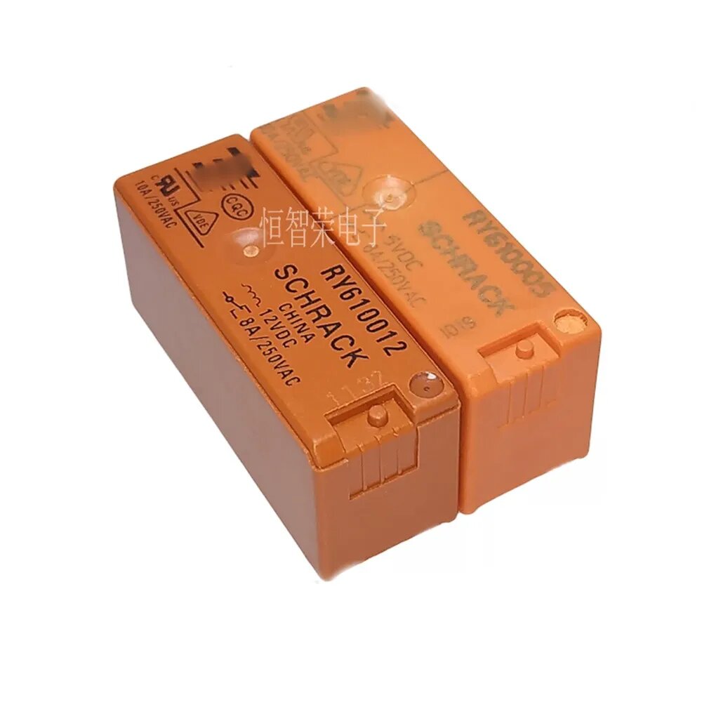 Реле RY610005 8A 5-контактное, Размер RY610-RY611012