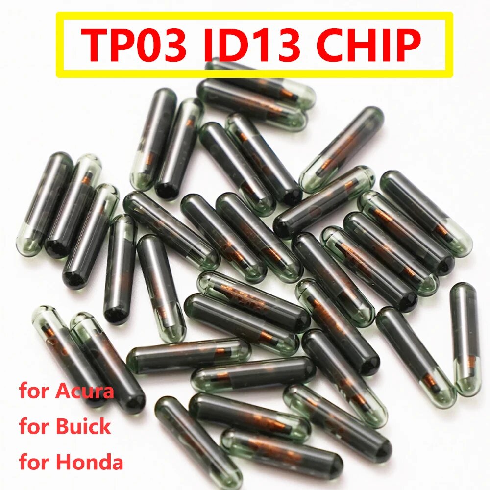 Чип транспондера ID13 TP03 Acura Buick Honda, 5 шт.