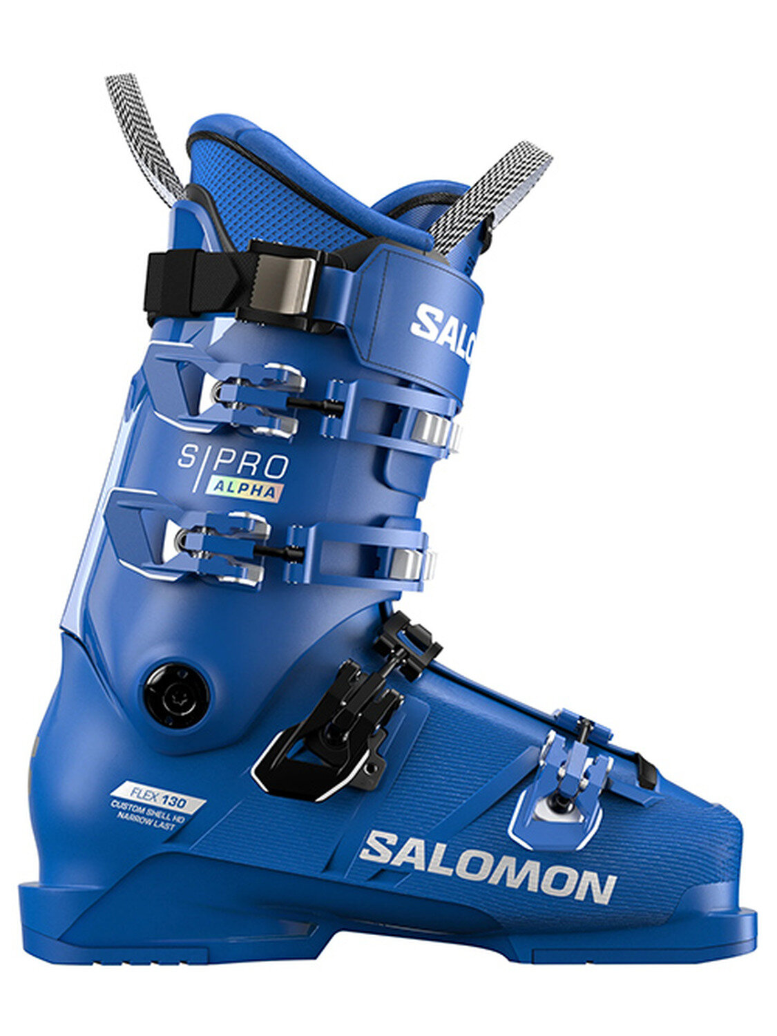 Горнолыжные ботинки Salomon S/Pro Alpha 130 Race Blue/White/Race Blue 25/26 , для мужчин , синий