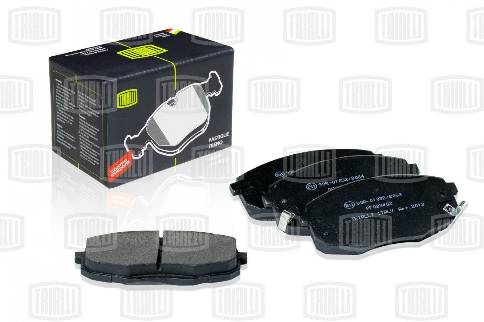 Колодка тормозная KIA Ceed (06 ) диск. перед. (4 шт.) (TRIALLI) PF 083402 (4 шт.)