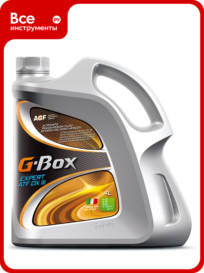 Масло G-Box Expert ATF DX III 4л G-Energy 253651812