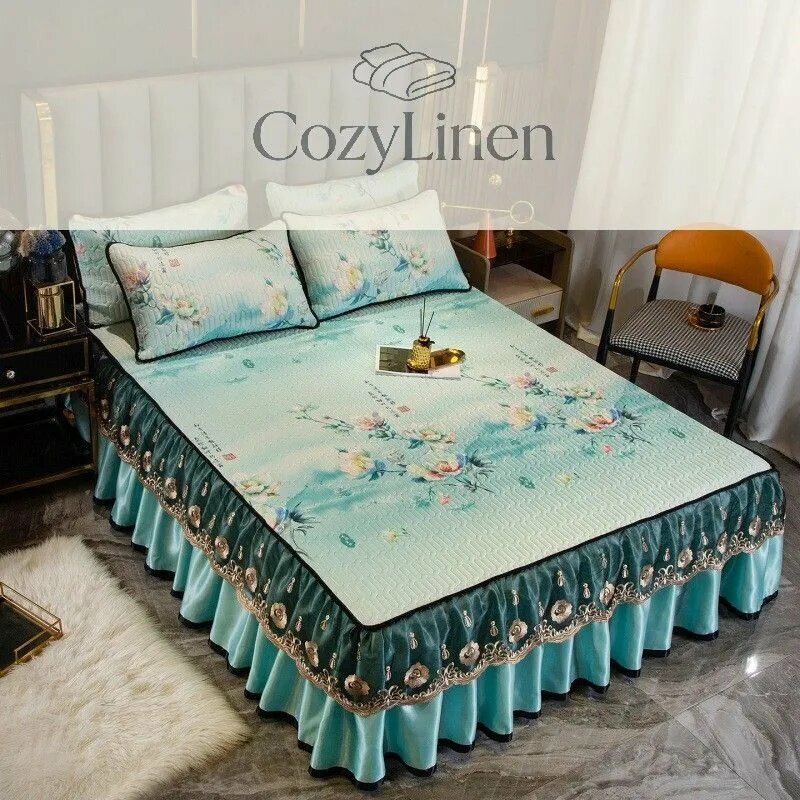 CozyLinen Покрывало, Искусственный латекс с размерами: 220 см х 200 см