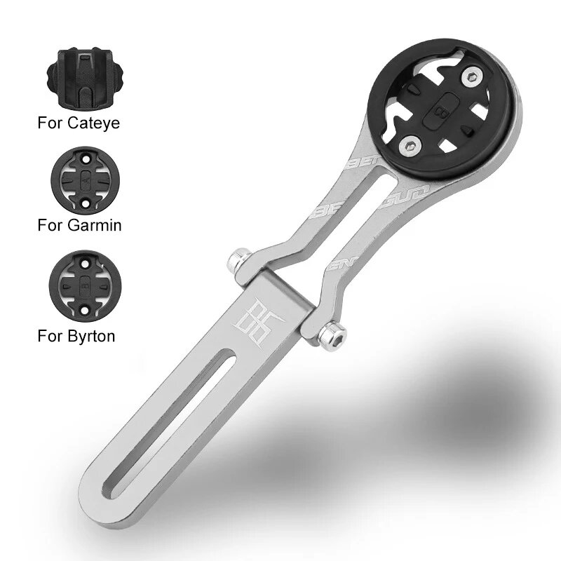 Крепление велокомпьютера GUB Titanium для Cateye/Garmin/Bryton