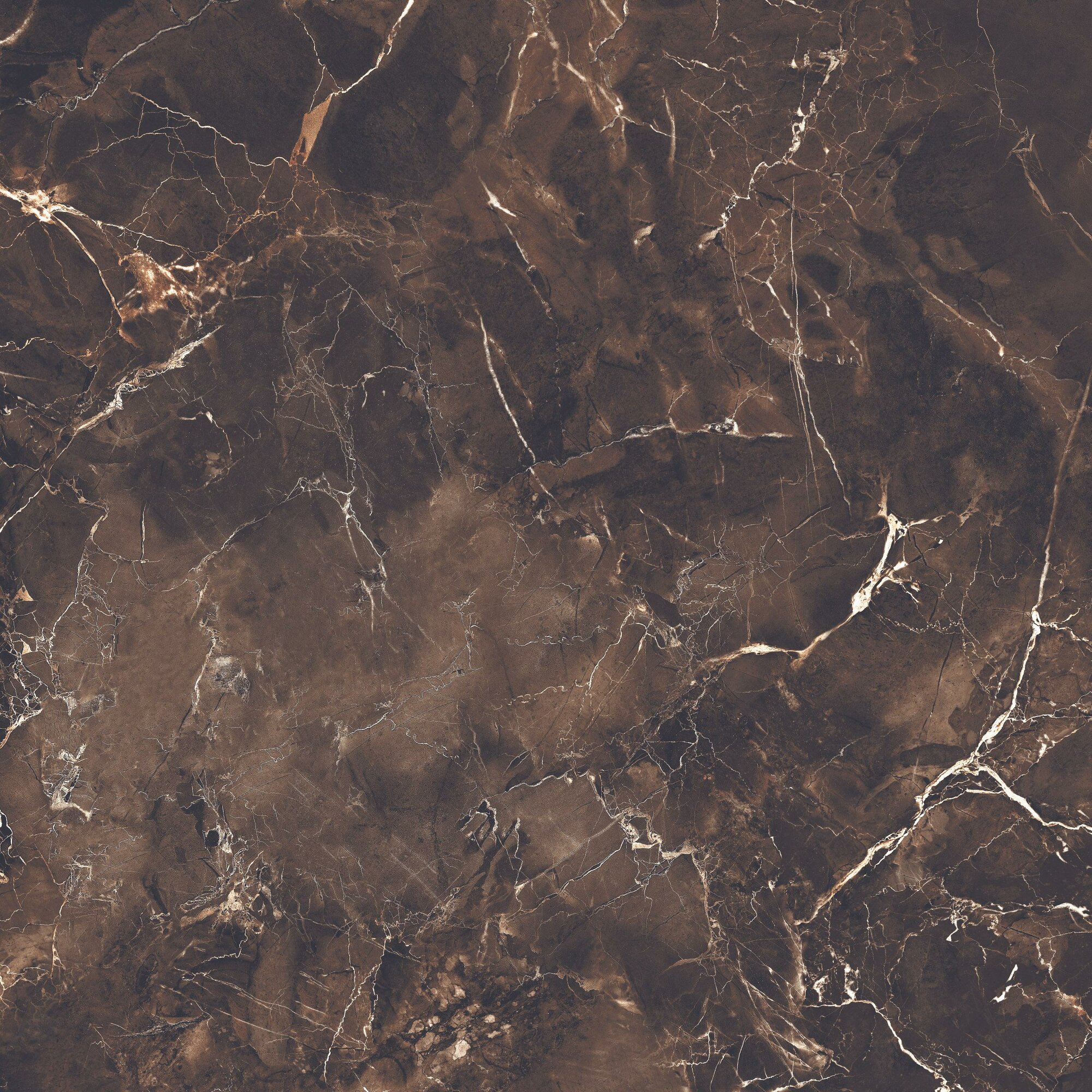 Керамогранит Velsaa Copper Slab Black RP-129778 Коричневый полированный 60x60 см