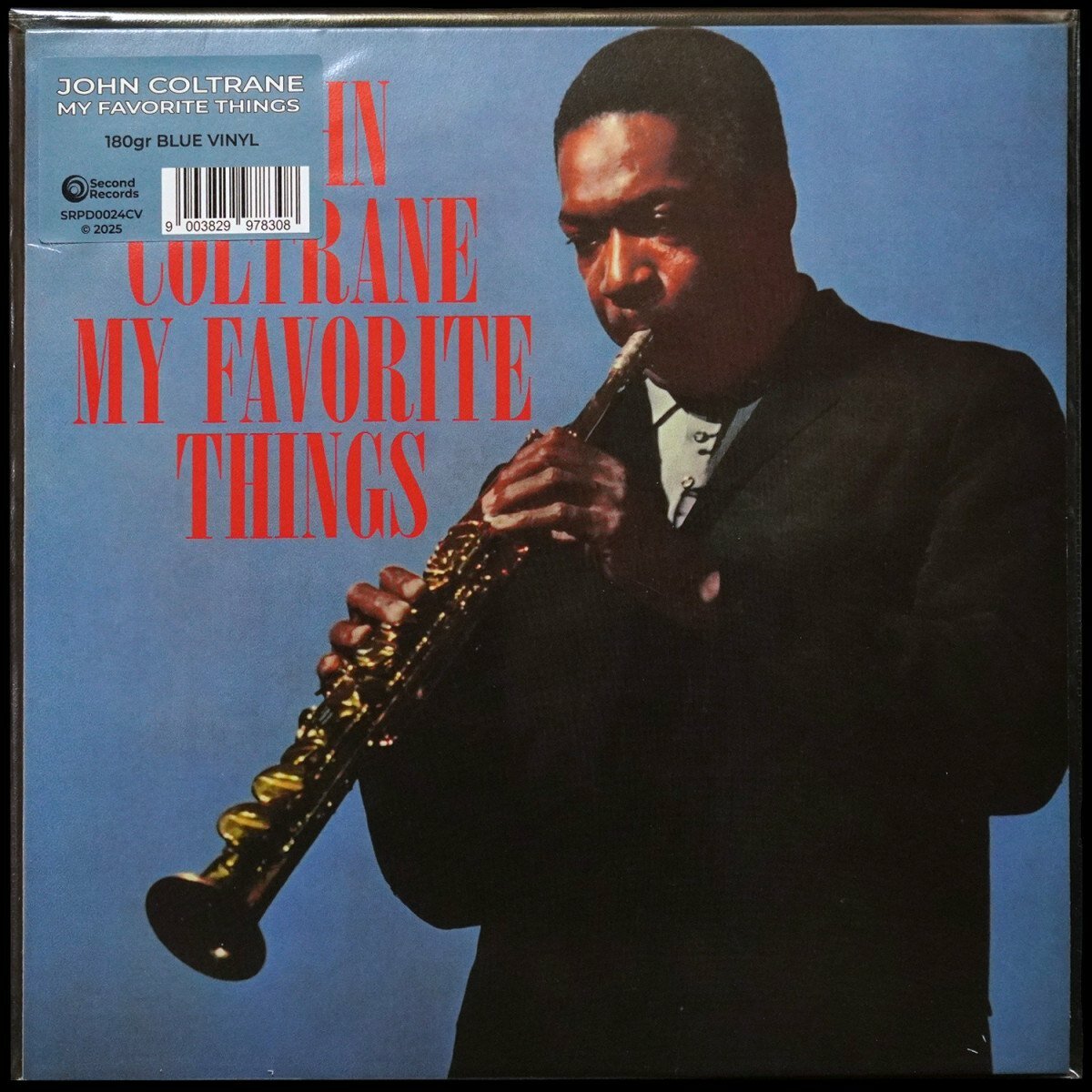 Виниловая пластинка Second Records John Coltrane – My Favorite Things (синий винил)