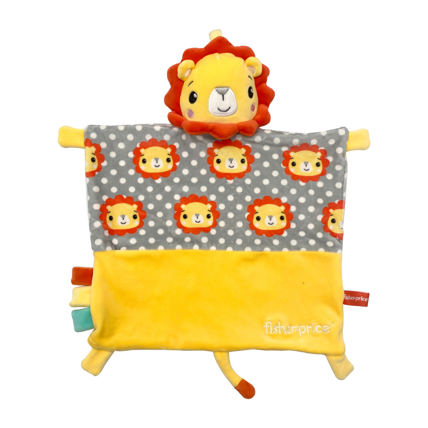 Комфортер для новорожденных Fisher-Price - Львенок, развивающая Мягкая Игрушка для Детей 0+. Мякиши.