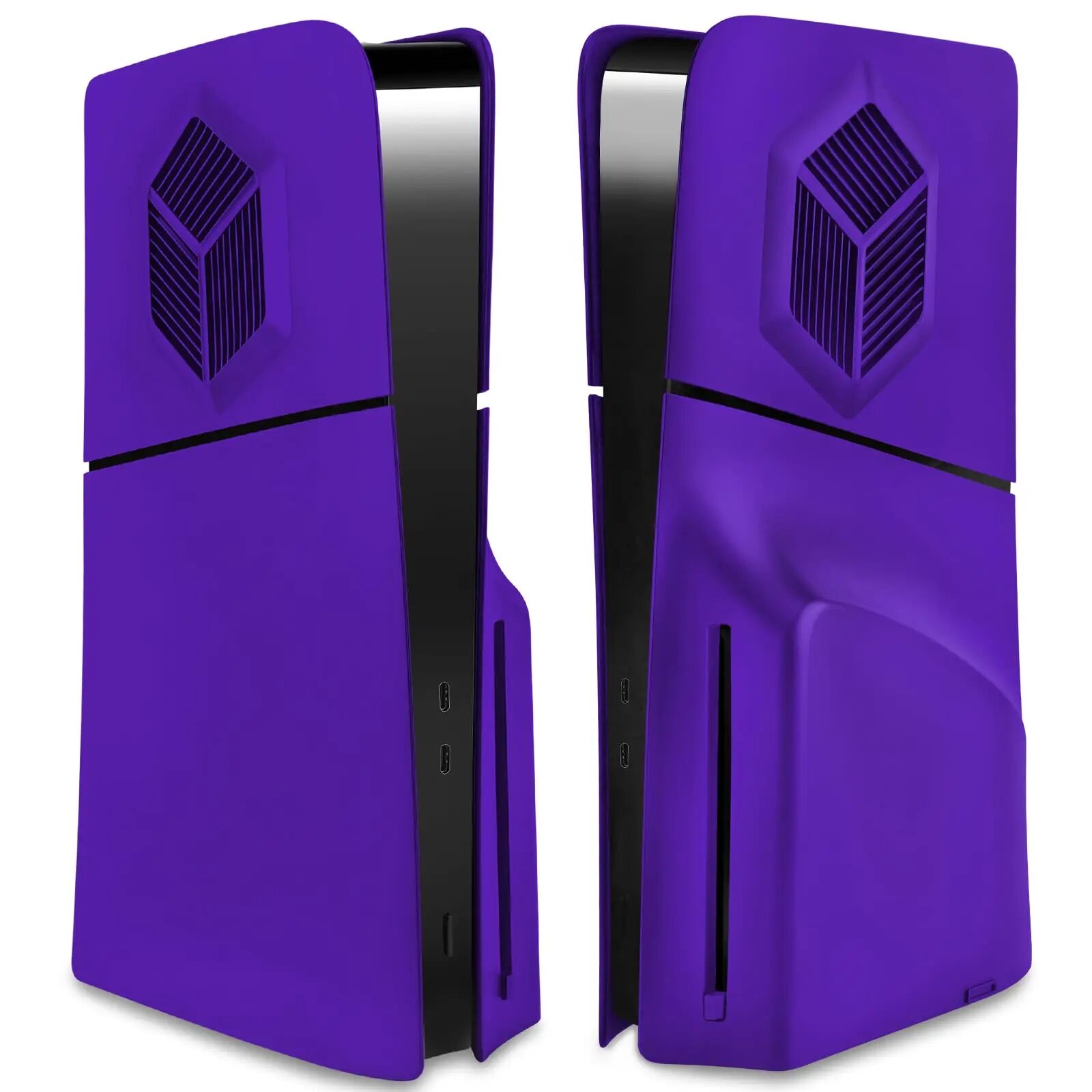 Защитный чехол KOMIER для PS5 Slim Purple