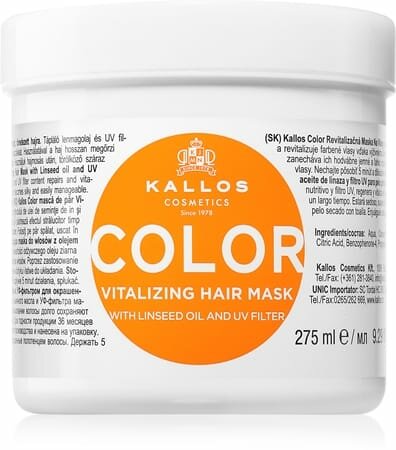 Маска для волос Kallos KJMN Professional Color mix, 275 мл