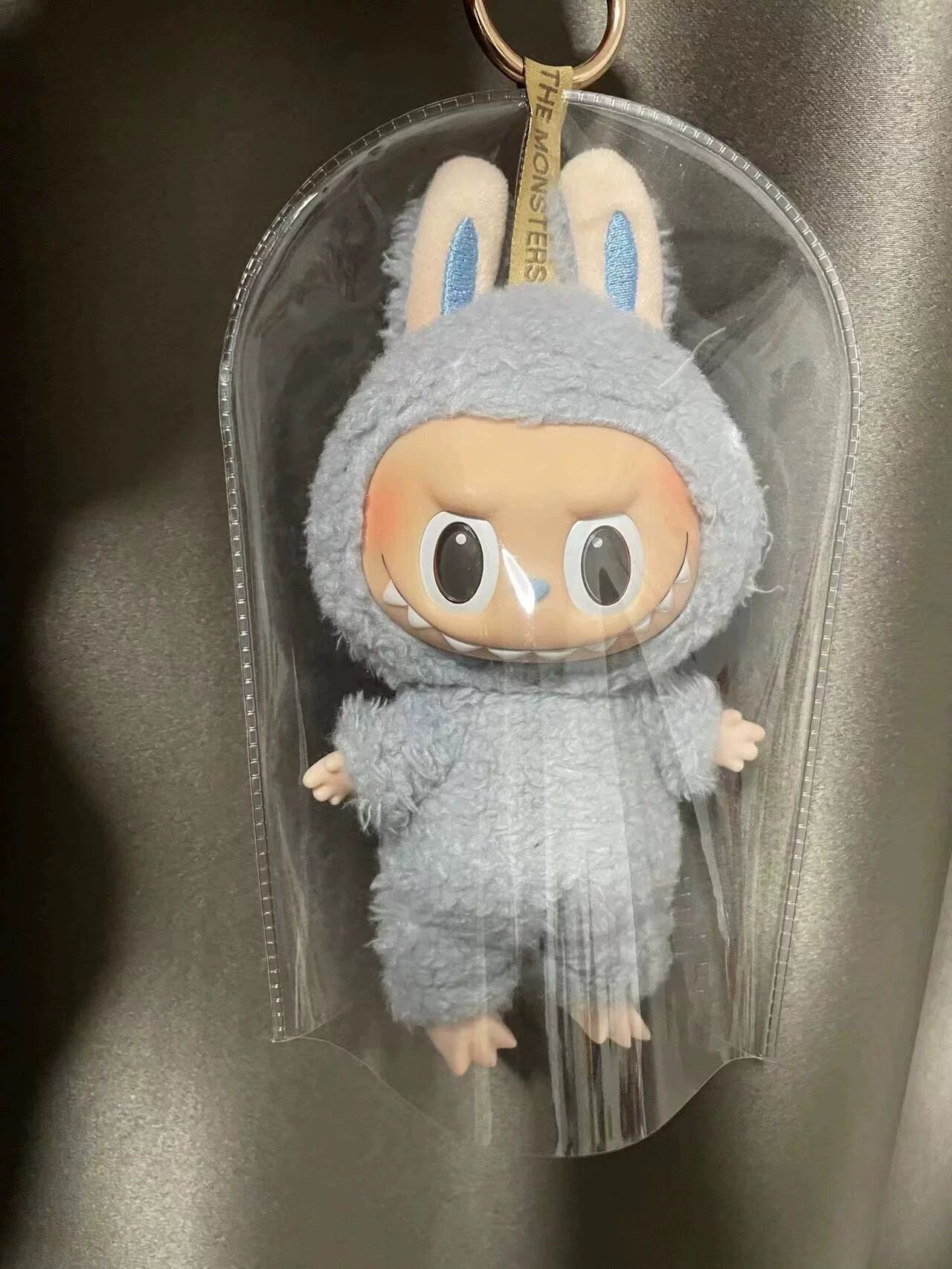 Защитный чехол для виниловых фигурок Labubu, пылезащитный мешок, сумка для коляски, подвесной чехол для куклы Bubble