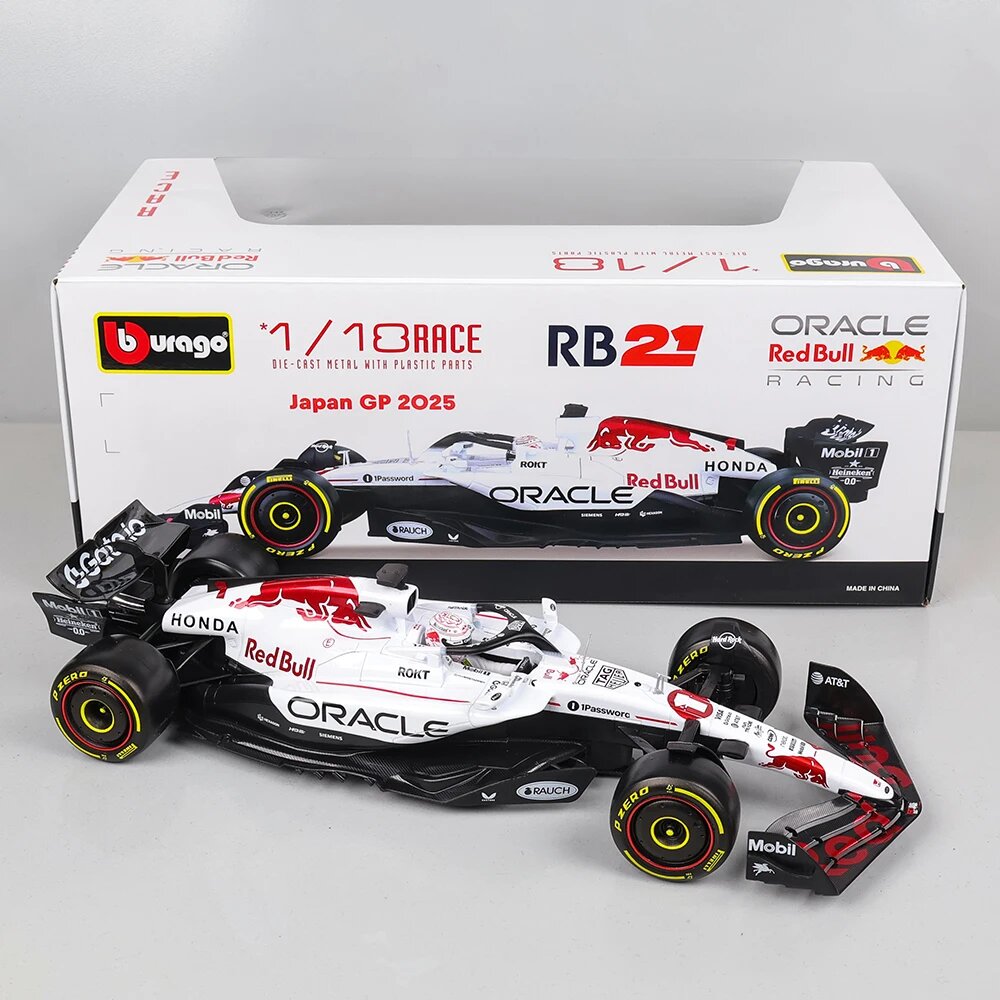 Bburago 1:18 F1 2025 Red Bull Racing RB21 Япония