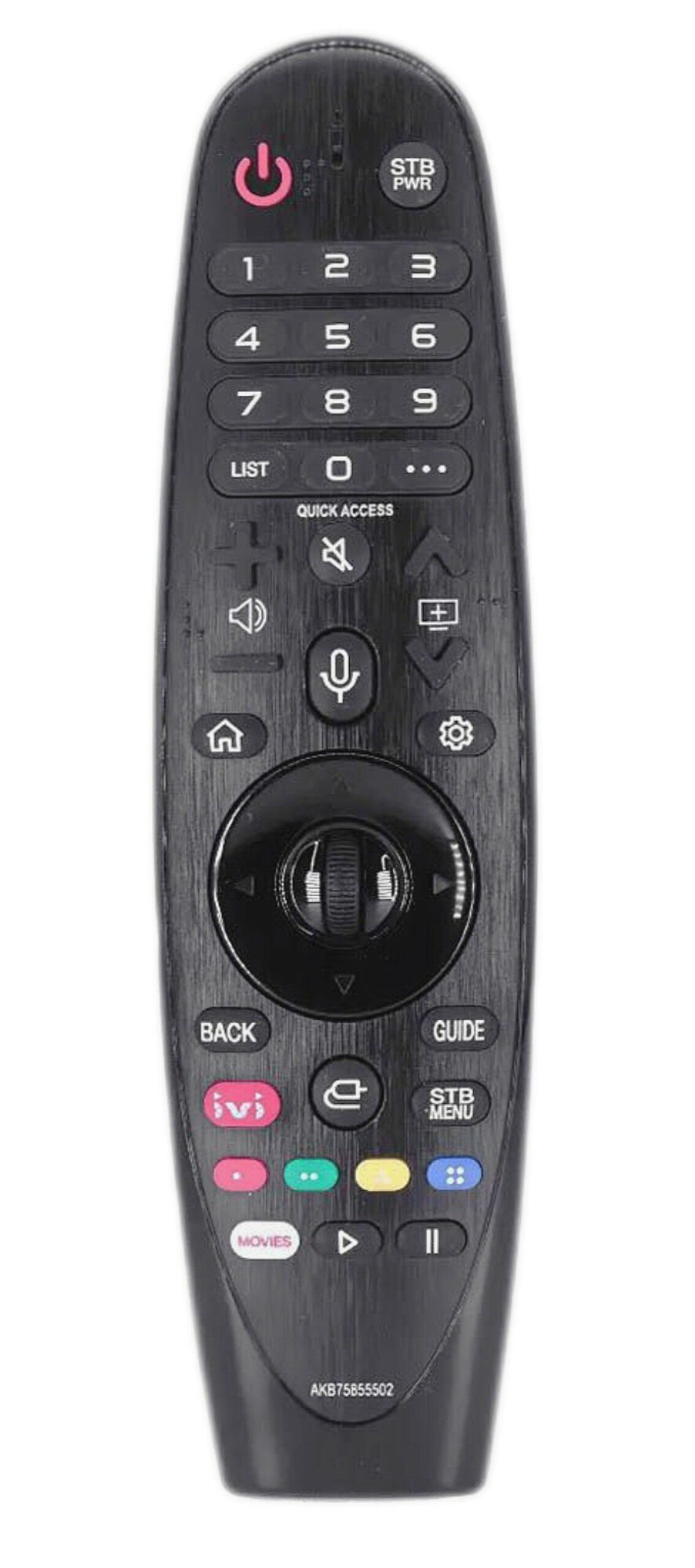 Пульт MR20GA, голосовое управление, аэромышь, для LG, кнопка ivi