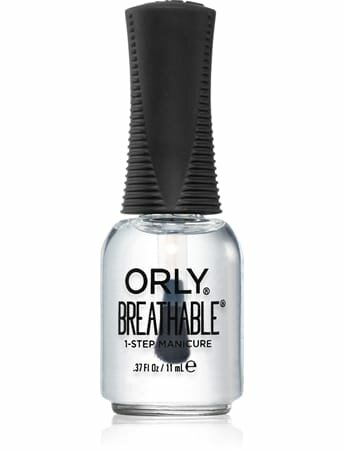 Лак для ногтей Orly Breathable Treatment + Shine, прозрачный, 11 мл