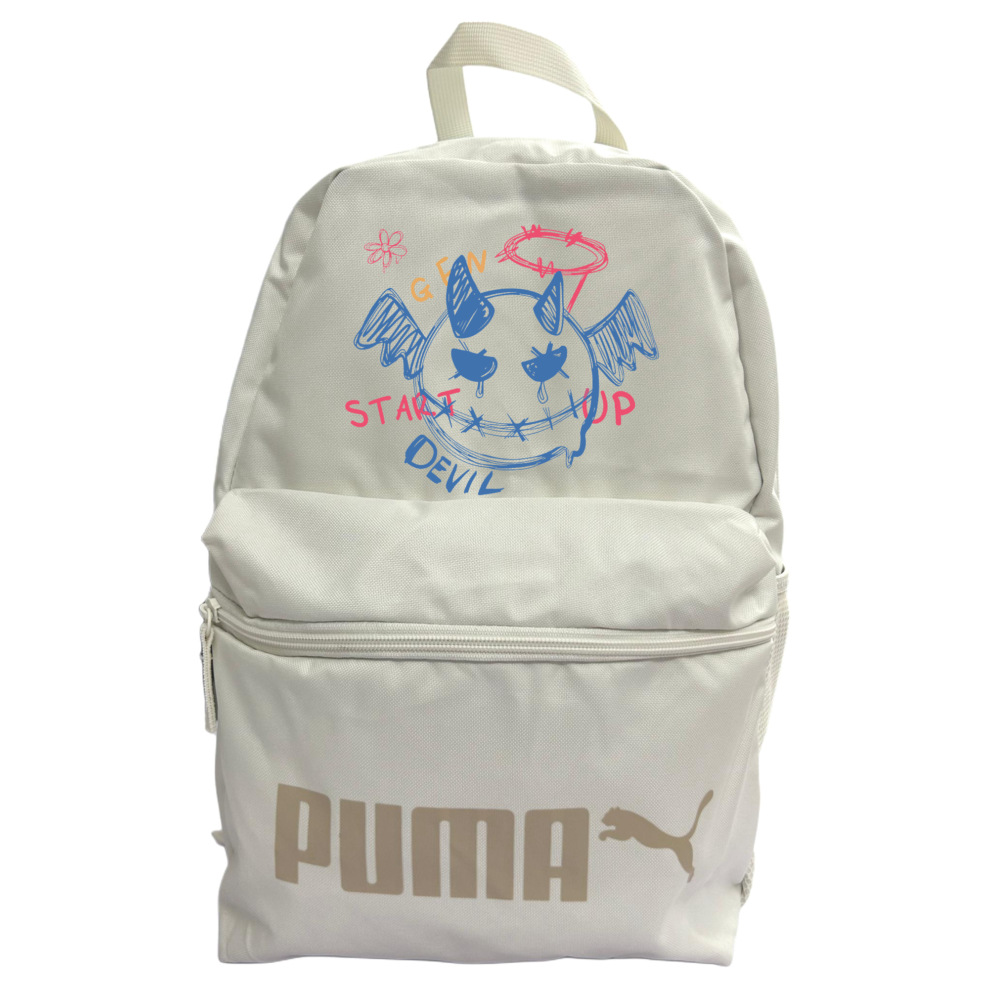Рюкзак унисекс PUMA Fabric Backpack, белый