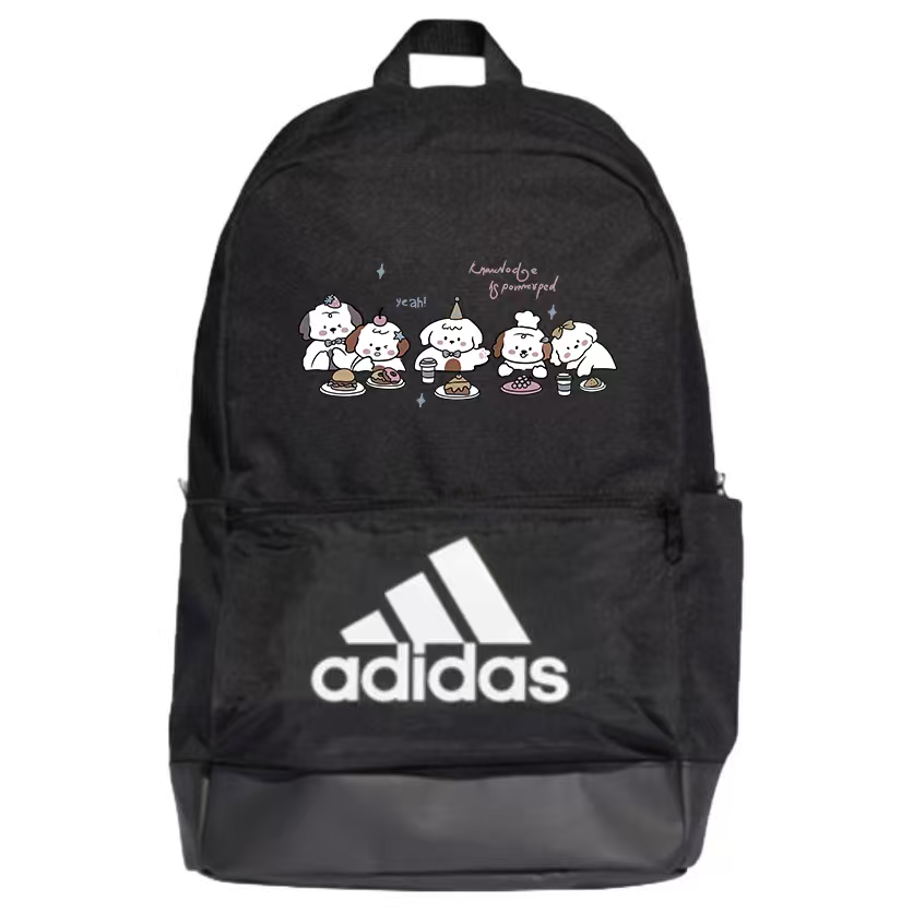 Рюкзак унисекс Adidas Polyester Regular, черный