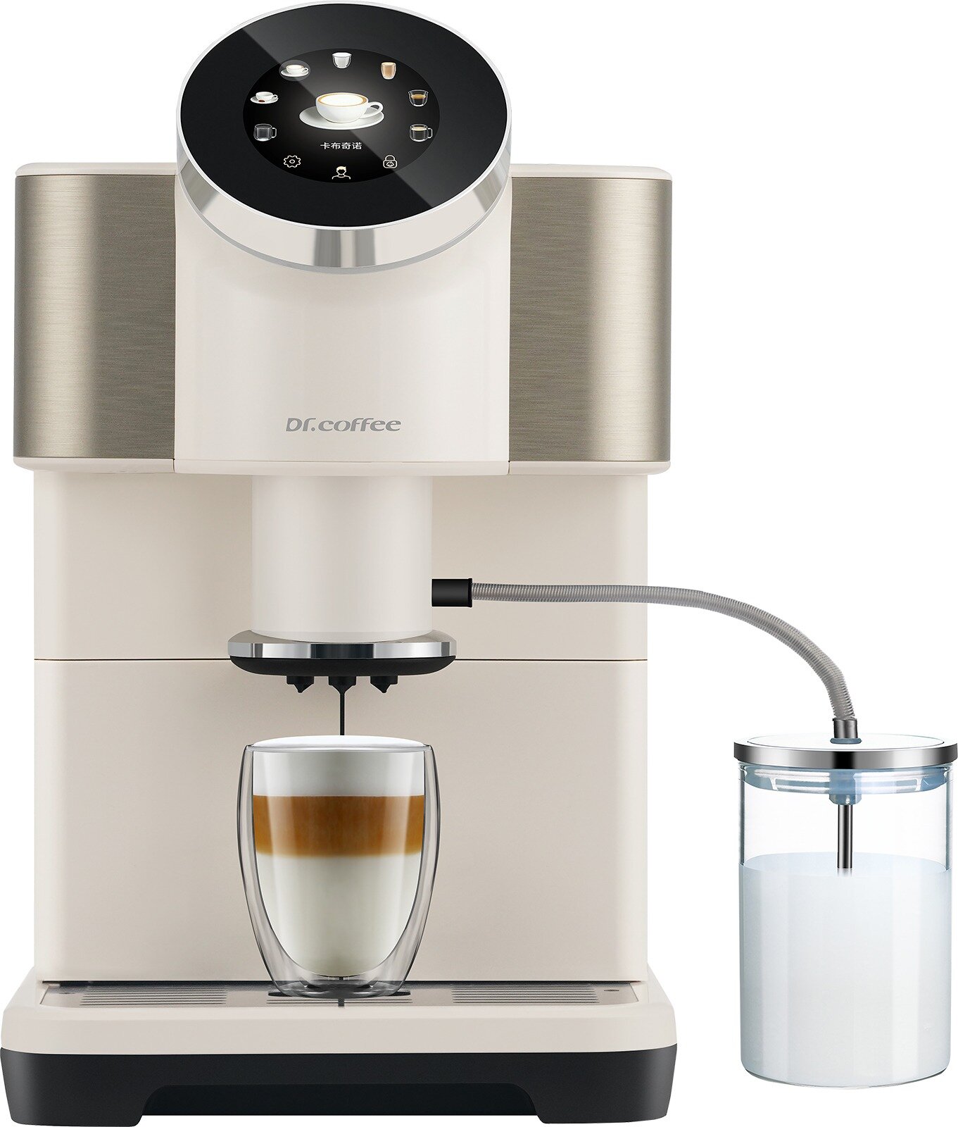 Кофемашина Dr. Coffee Proxima H2, автоматическое приготовление, встроенная кофемолка, бронза