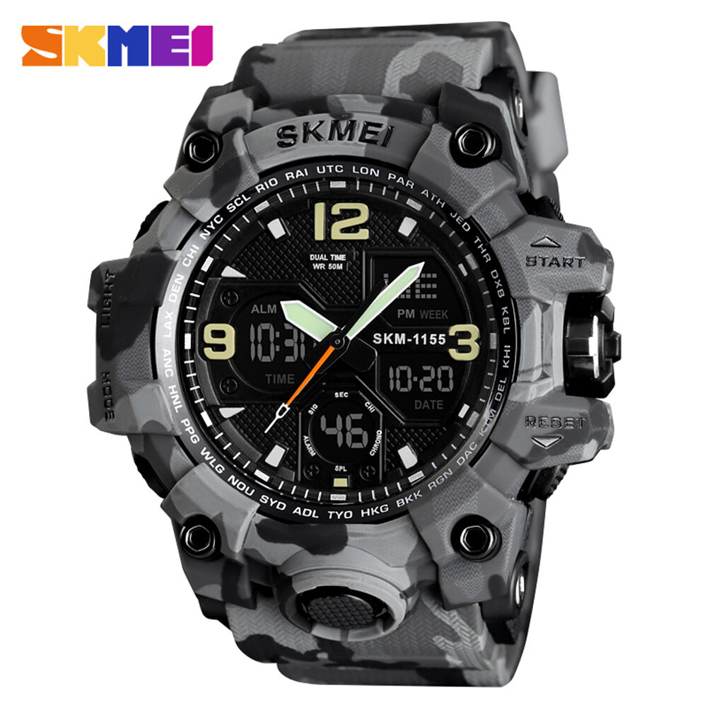 Тактические военные наручные часы Skmei 1155B