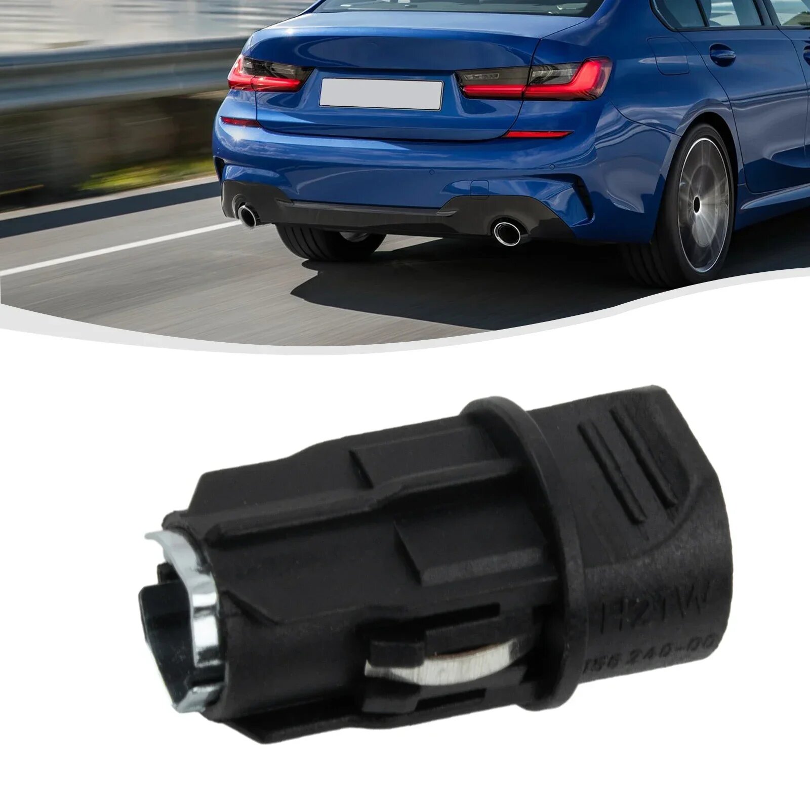 Черный пластиковый задний фонарь 63117407330 Патрон заднего фонаря для BMW 3-5-7 серии F30-LCI для BMW-X6 E71 для Z4 E85, детали автомобильных фар-