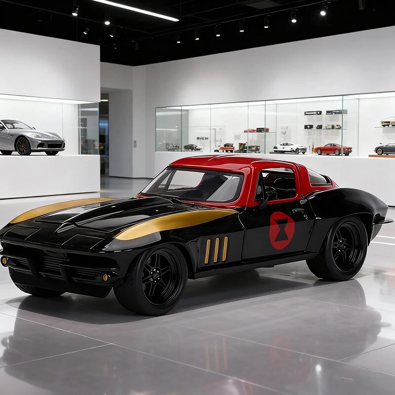 Масштабная модель автомобиля Maisto Corvette 1966 1:24
