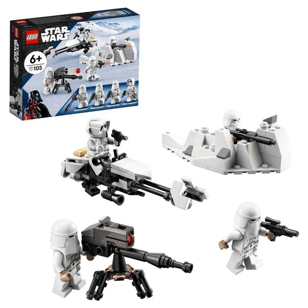 LEGO 75320 - это боевой набор Сноутропера из серии Звездные войны.