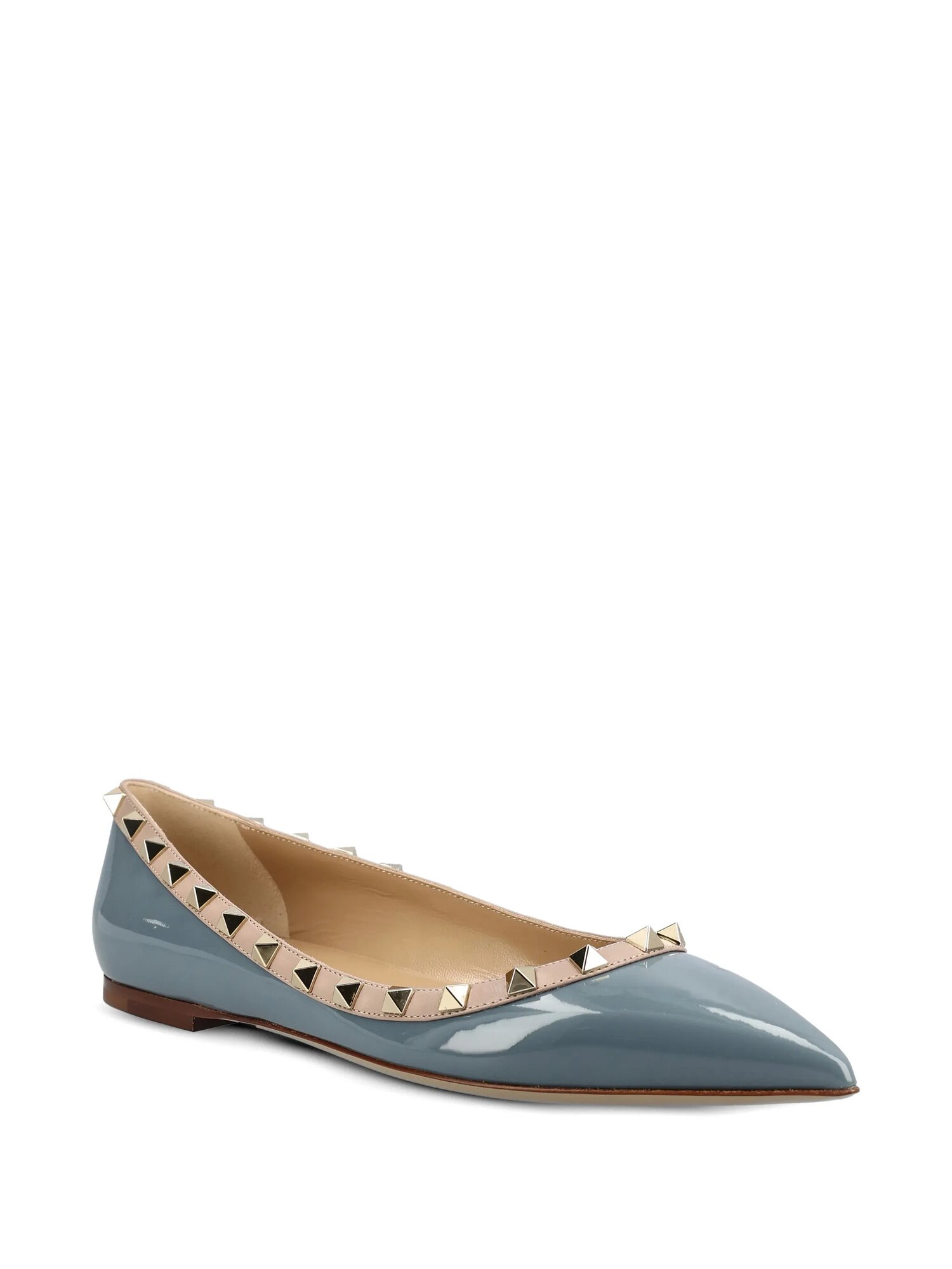 Балетки Valentino Rockstud, размер 39, blue — фото 1