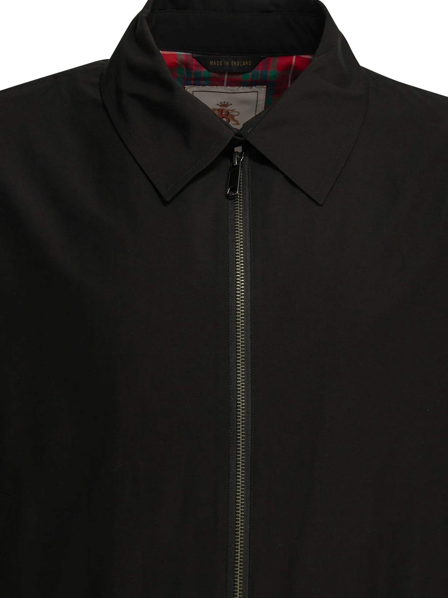 Куртка Baracuta Zip-up bomber jacket, размер 44, black/black — фото 1