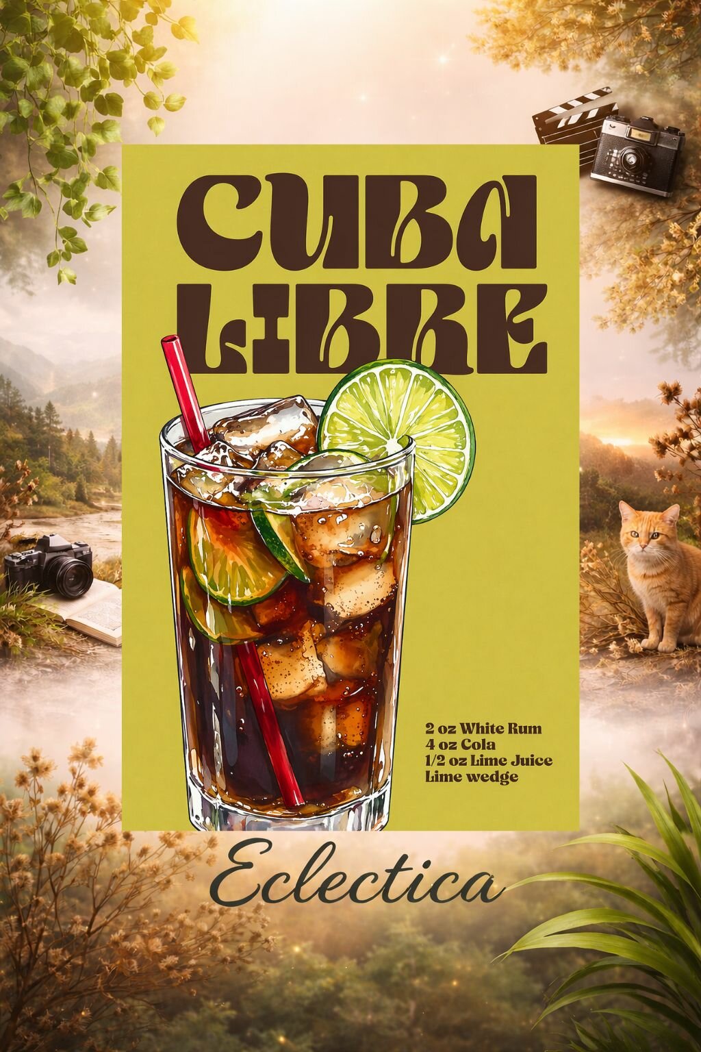 Постер "Куба Либре", 29.7х42см, А3, глянцевый