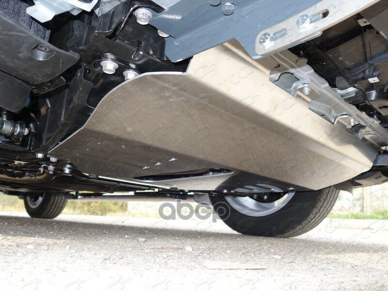 Защита картера и КПП (алюминий 4 мм) Lexus NX200/NX300 2014-2021 (кроме Turbo) ТСС арт. ZKTCC00092