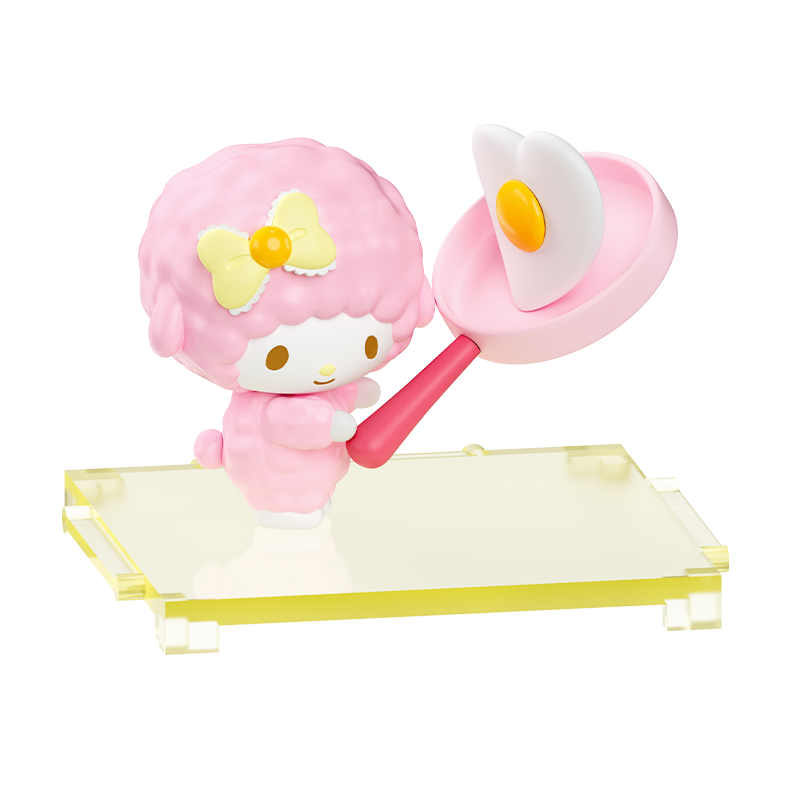 Набор фигурок Sanrio Little Explorer: Куроми, микро-бокс, фигурки рыбок-клоунов, Пудинг Дог, Пача Дог, Синамон Дог