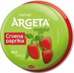 Паштет ARGETA Veggie овощной из нута с паприкой /жесть/ 95г