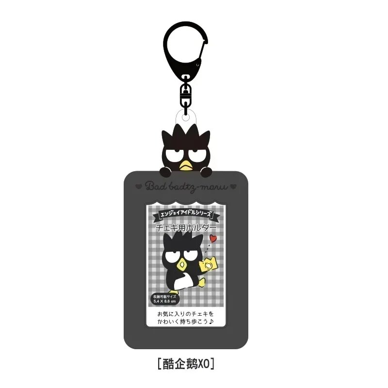 Держатель для удостоверения личности Sanrios Kuromi My Melody Hellokittys, милый бейджик с изображением пресса, нагрудный значок, держатель для удостоверения сотрудника, подарок