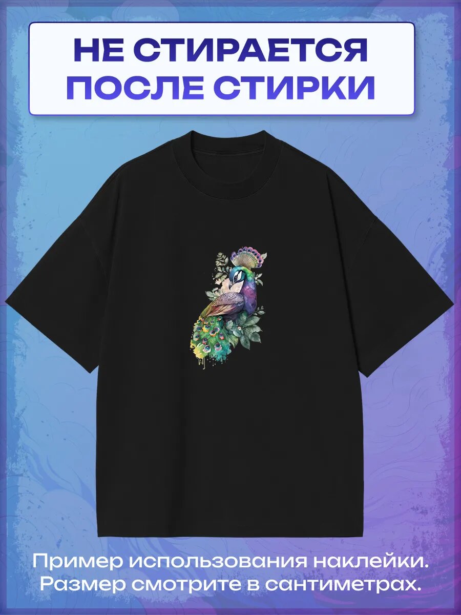 Термонаклейка павлин — фото 1