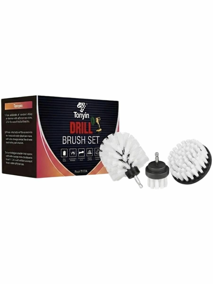 Набор щеток на дрель DRILL BRUSH SET TT17A TONYIN